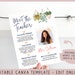 Meet the Teacher Editable Letter Canva Template, Back to School Welcome ...