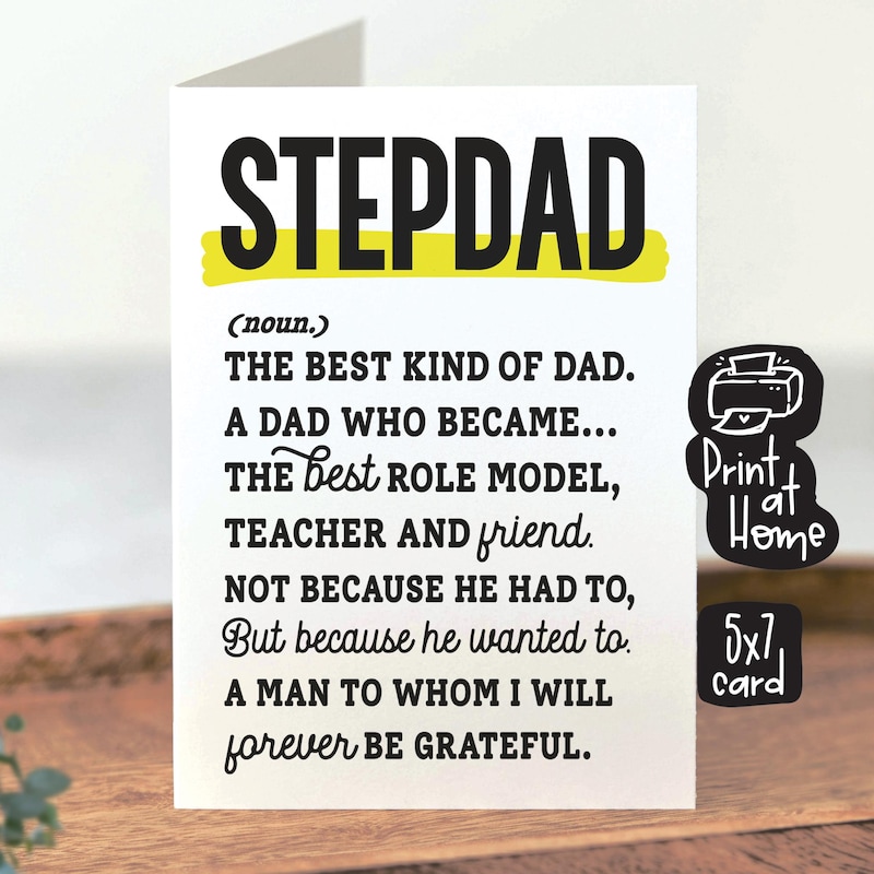 Step Card - Etsy
