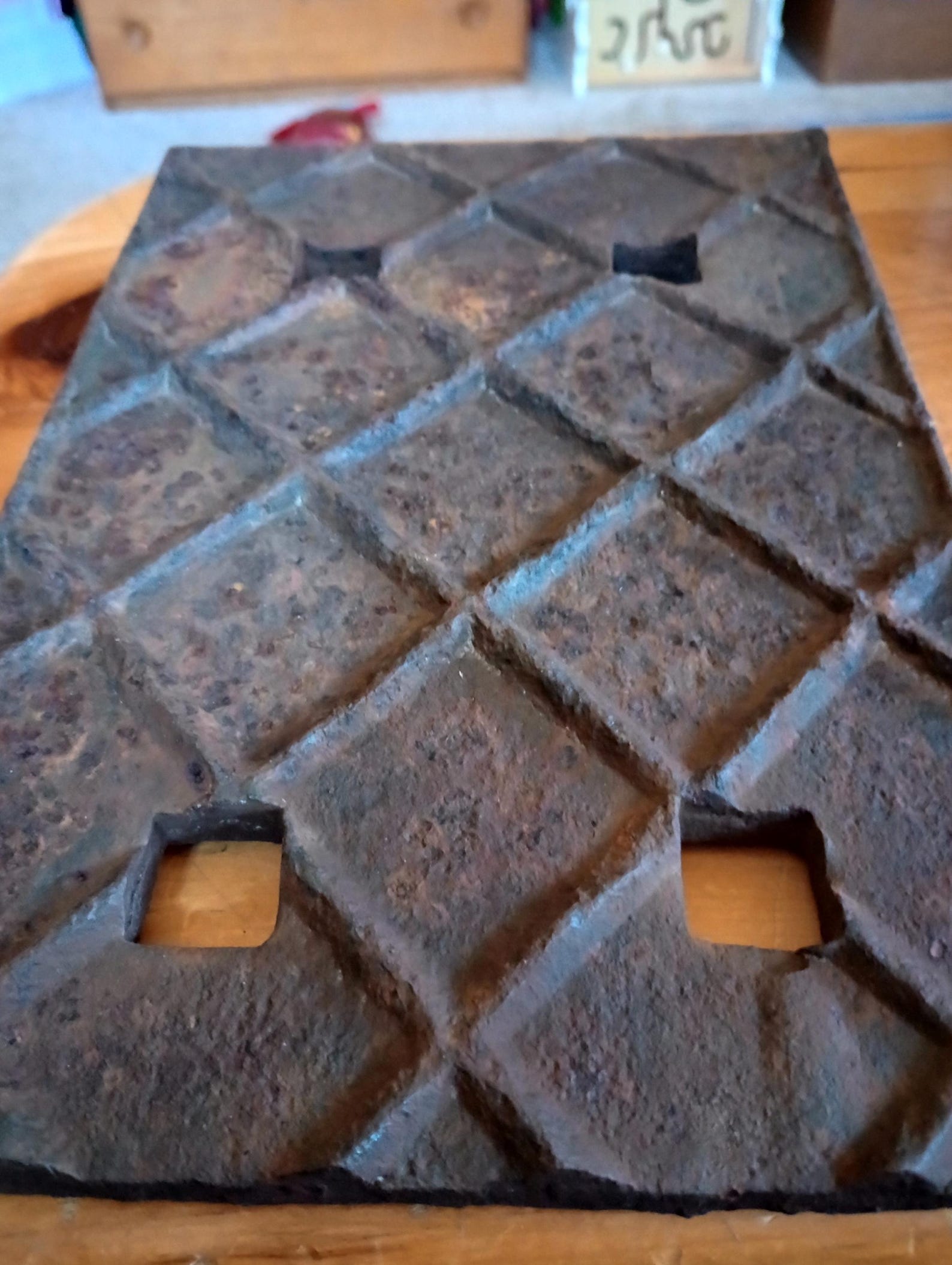 Iron Railroad Tie 10x7" - 10lbs - Etsy