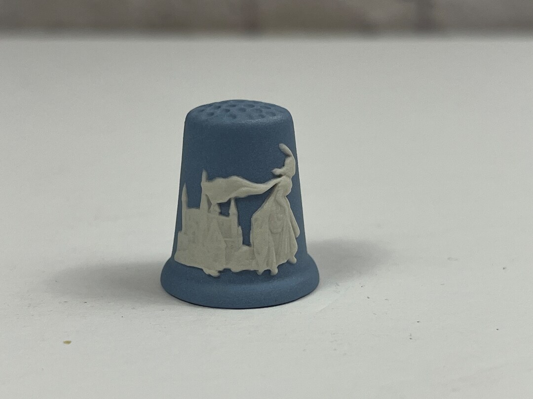 Wedgwood Fairy Tales Jasperware Blue Thimbles Wizard of Oz - Etsy