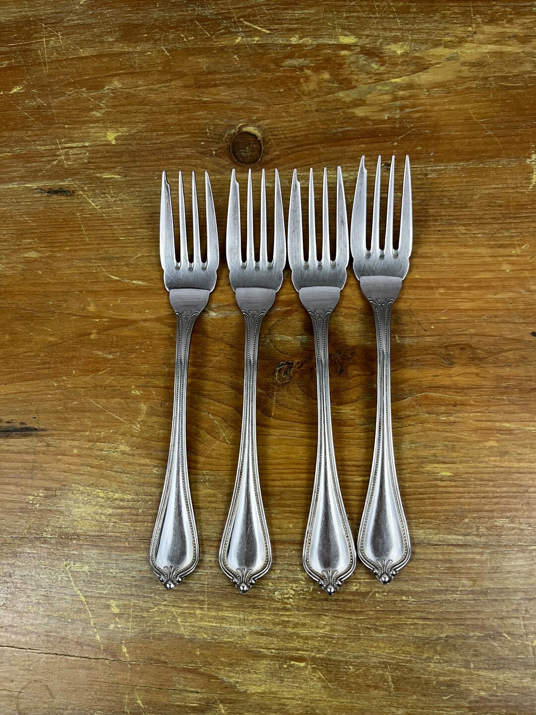 Vintage 80s alencon Supreme Cutlery Towle Stainless Silverware Forks ...