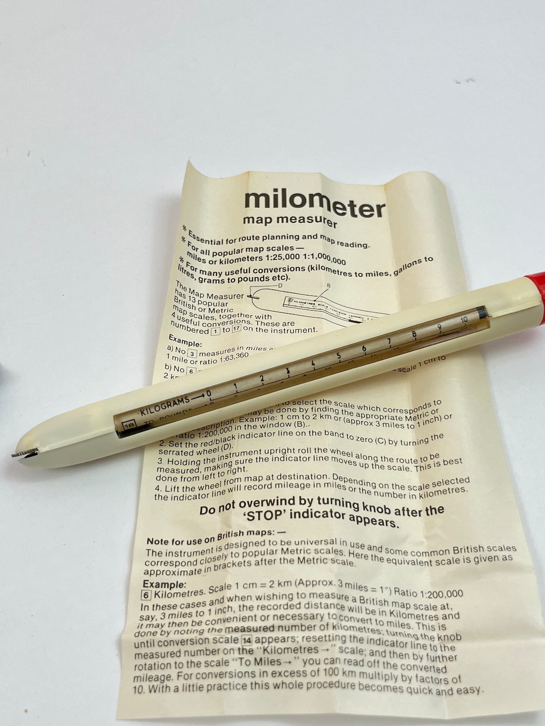 Vintage Milometer Map Reading and Route Planning How We Used to Do It ...