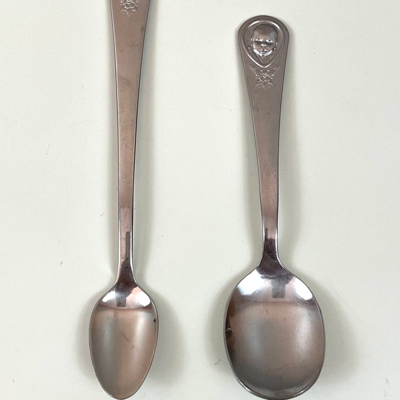 Vintage Baby Spoon - Etsy