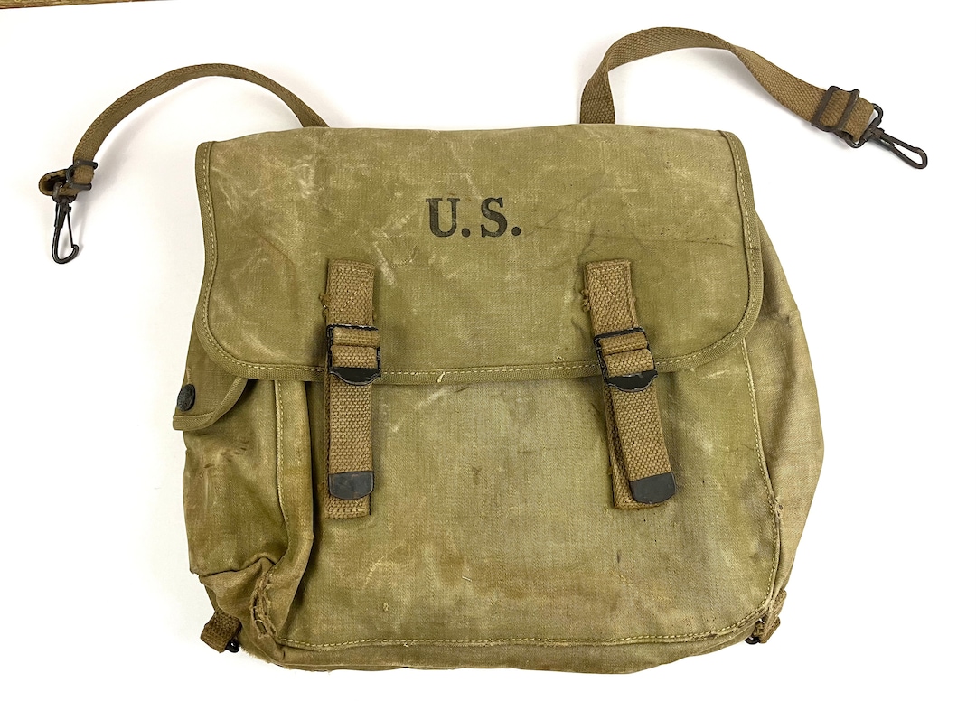 Vintage US WWII M1936 Musette Bag Myrna Shoe 1943 - Etsy