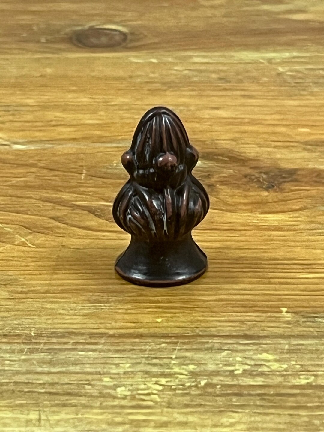 Vintage Lamp Finials 3 to Choose From Pinecone Swirly Red Black or ...