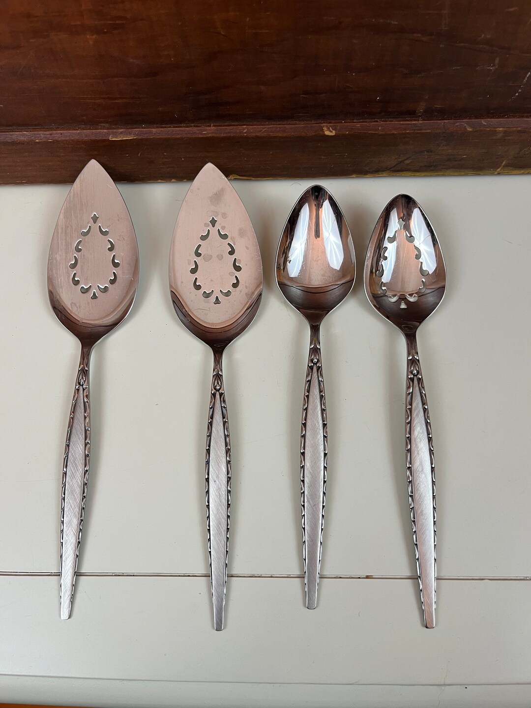 Vintage Oneida "venetia" Community Stainless Serving Pieces Pie Servers ...