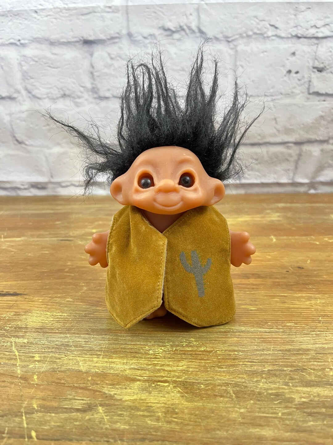 Vintage 70s 80s Southwest TH DAM Troll Doll With Original Clothes and ...