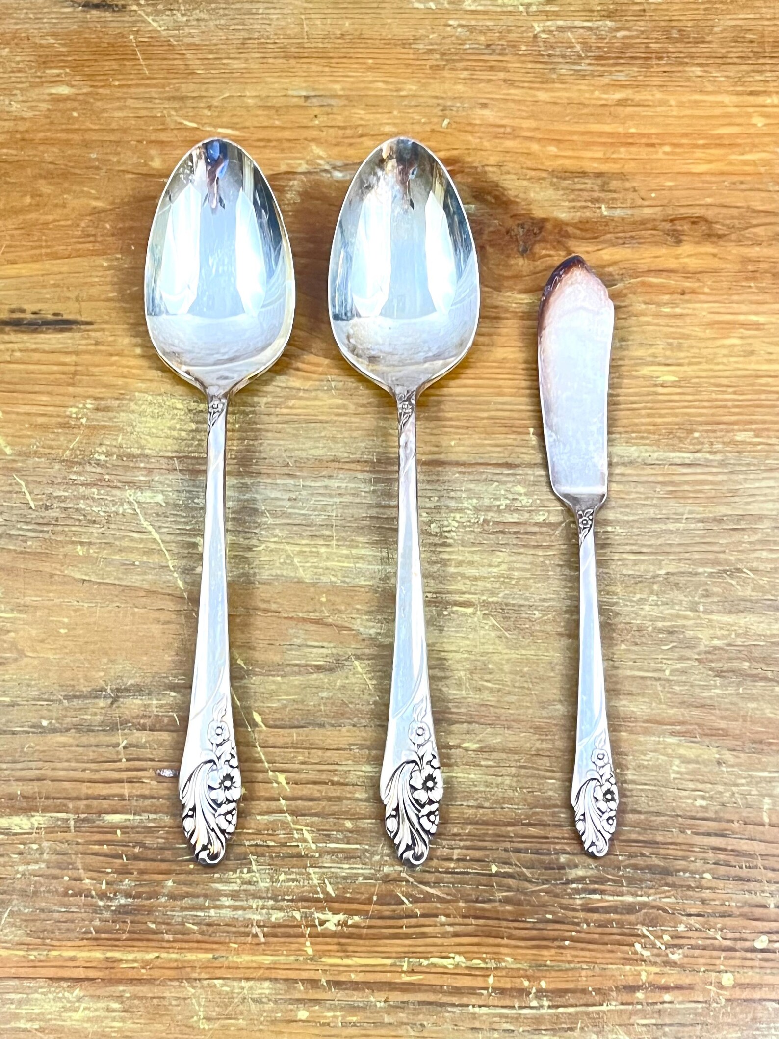 Mid Century "evening Star" Community Oneida Silverplate 1950s ...