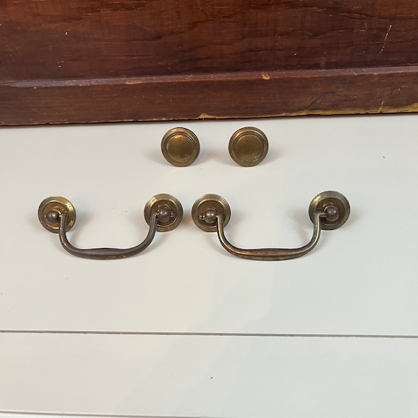Vintage Drawer Pulls - Etsy