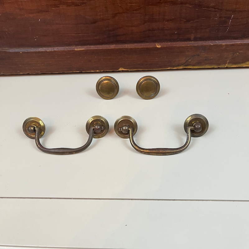 Vintage Drawer Pulls - Etsy