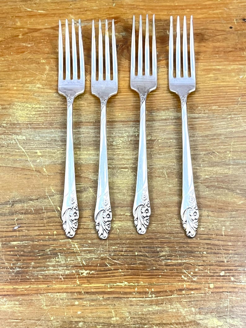 Mid Century "evening Star" Community Oneida Silverplate 1950s ...