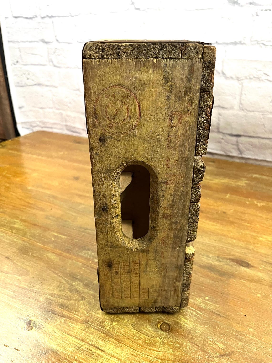 Vintage Rare 1940s Wood Dr Pepper Crate "good for Life" Slogan ...