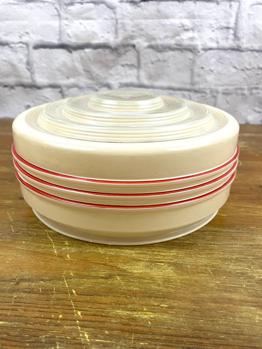 Vintage Red Striped Light Sconce Ceiling Light Flush Mount Chandelier ...