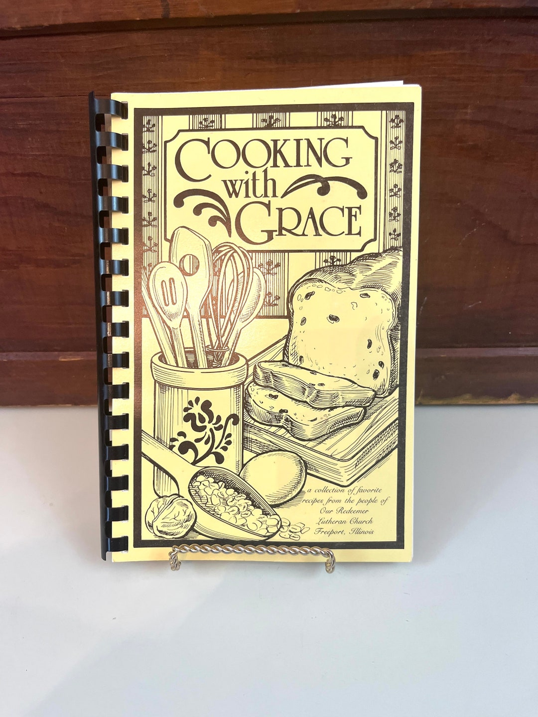 Vintage Cookbook "cooking With Grace" Our Redeemer Lutheran Church ...