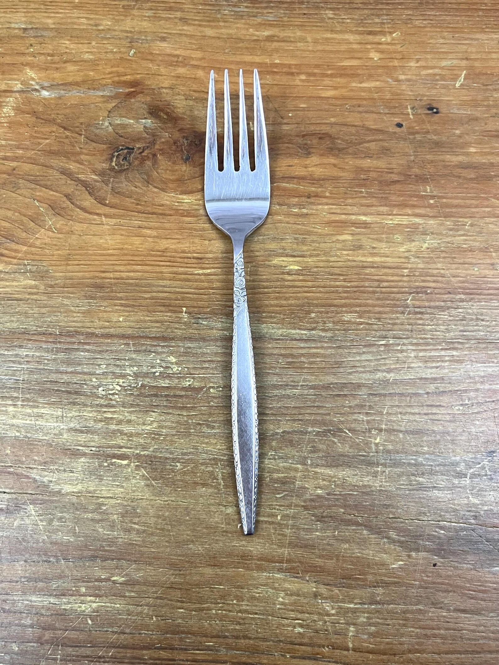 Vintage "trisha" Pattern Stainless Crown Royal Japan Flatware Teaspoons ...