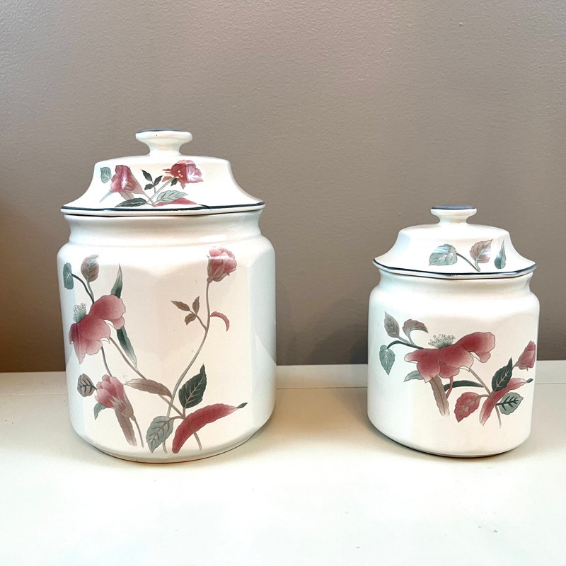 Vintage Mikasa Canister - Etsy