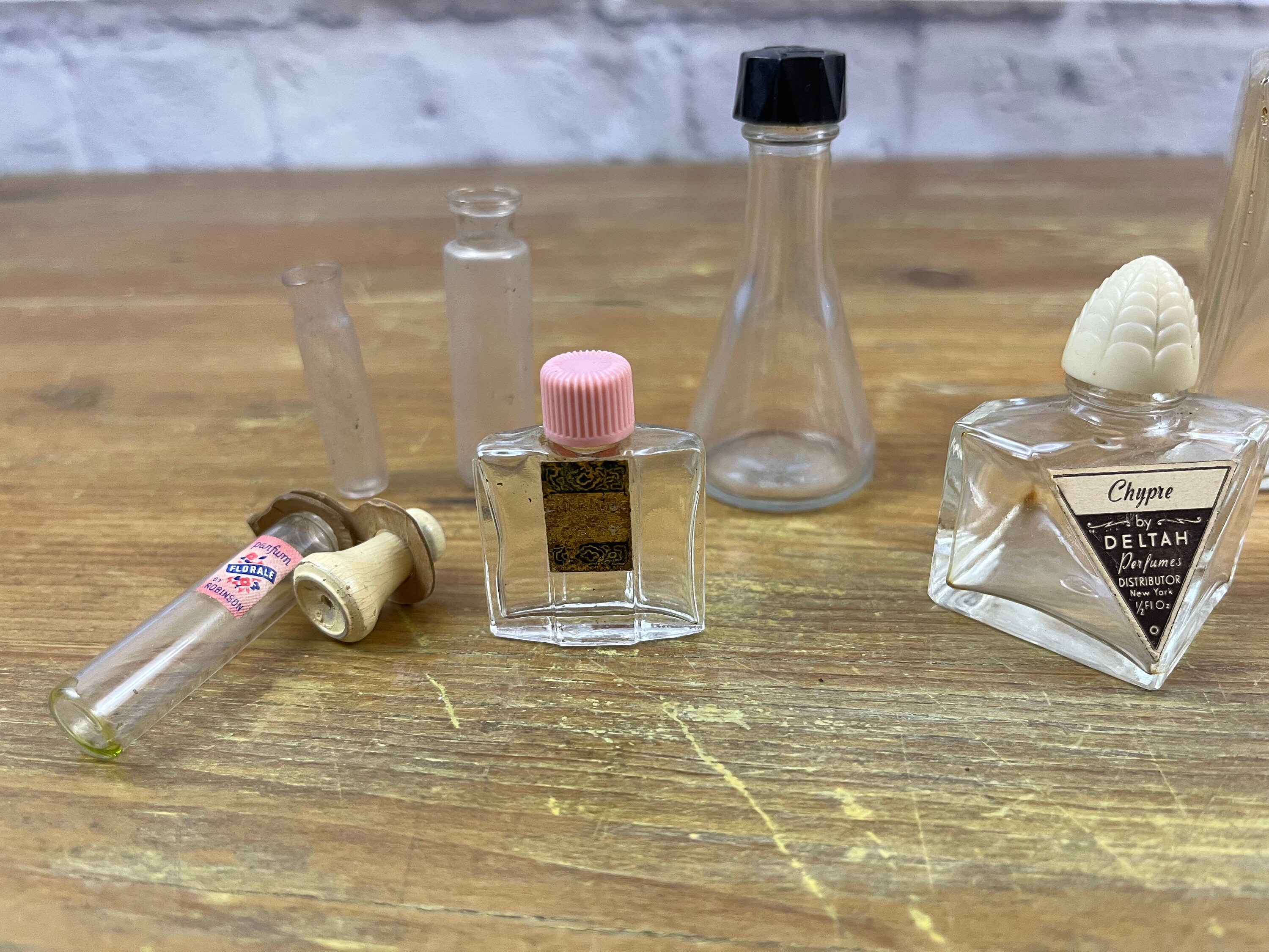 Vintage Mini Perfume Bottles Different Sizes and Shapes Sold in Sets - Etsy