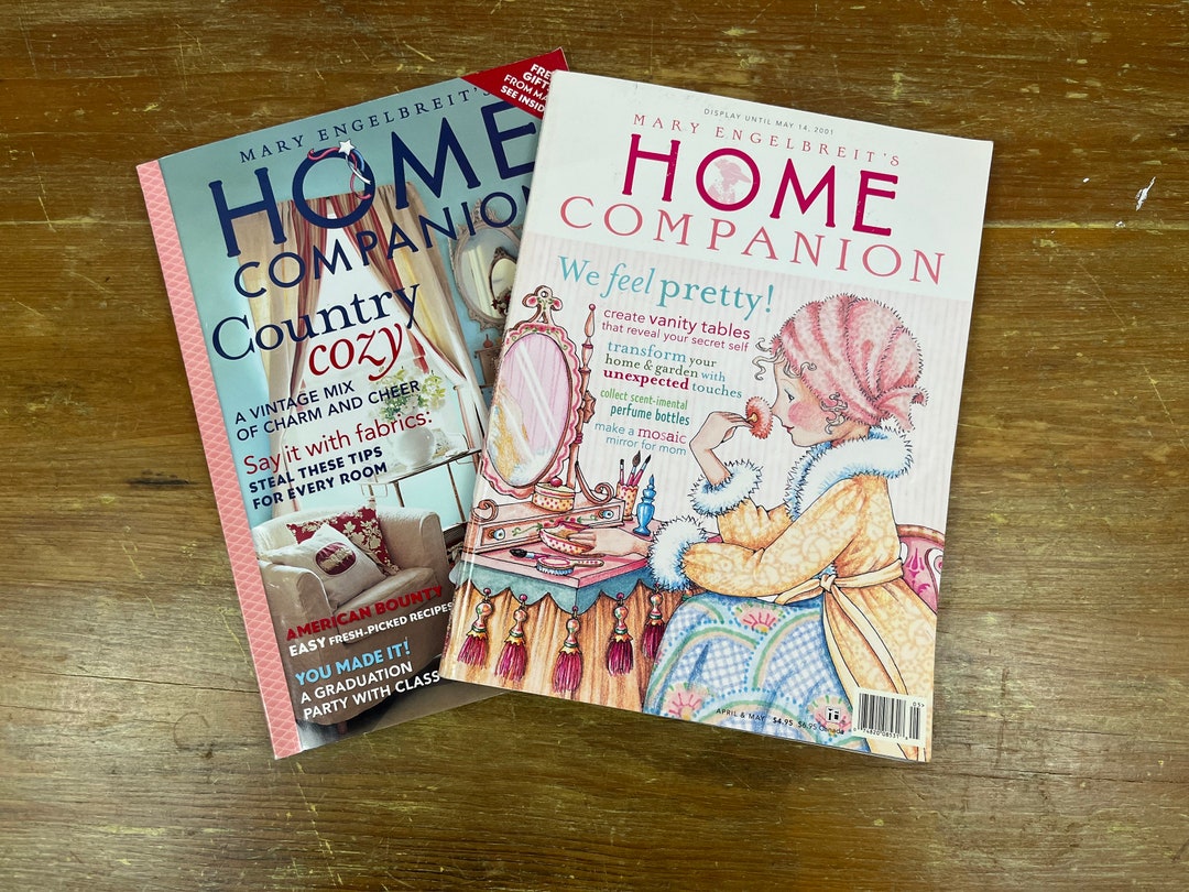 Vintage Mary Engelbreit Home Companion Magazines Spring and Summer ...