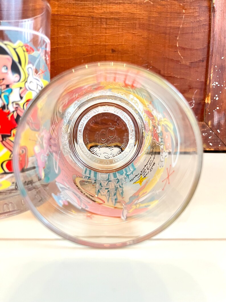 Retro Disney 100 Year Anniversary Drinking Pinocchio Bambi - Etsy