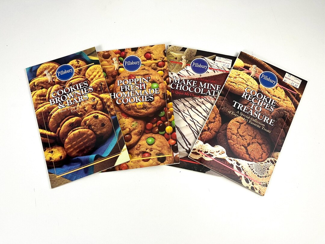 90s Pillsbury Cookie and Dessert Cookbooks All the Classic Recipes and ...