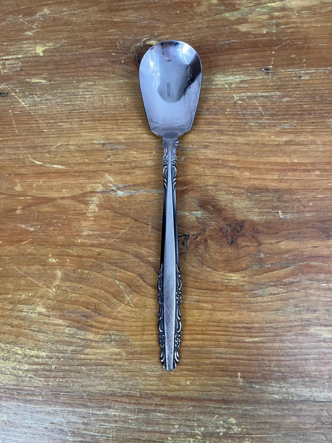Vintage International Silver Sugar Spoon Rogers Cutlery Cheese Spoon ...