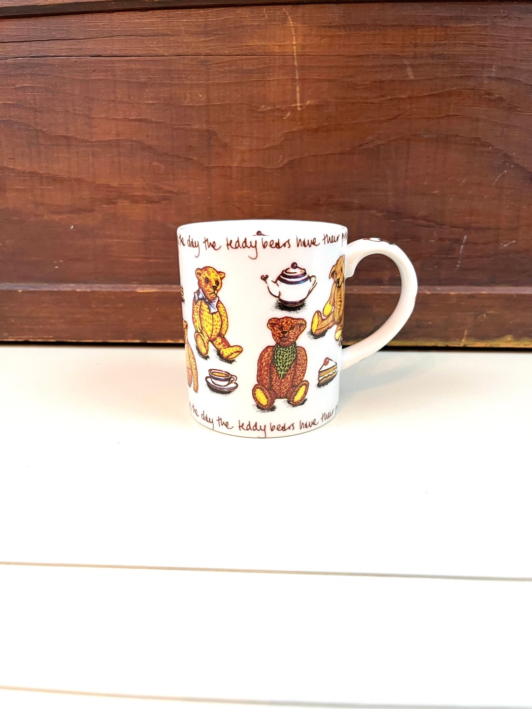 Vintage Ted-tea Tea Mug Teddy Bear Paul Cardew Coffee Mug Sweet Gift ...