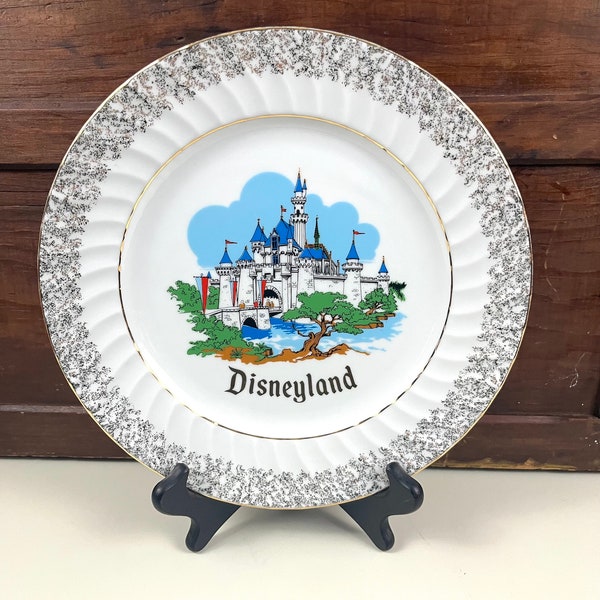 Disneyland Vintage Plate - Etsy
