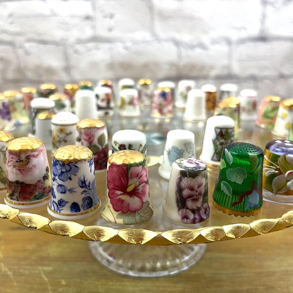 Collectible Thimbles - Etsy