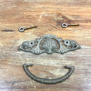 Vintage Scallop Shell Drawer Pull Ornate Nautical Beach Style Unique ...