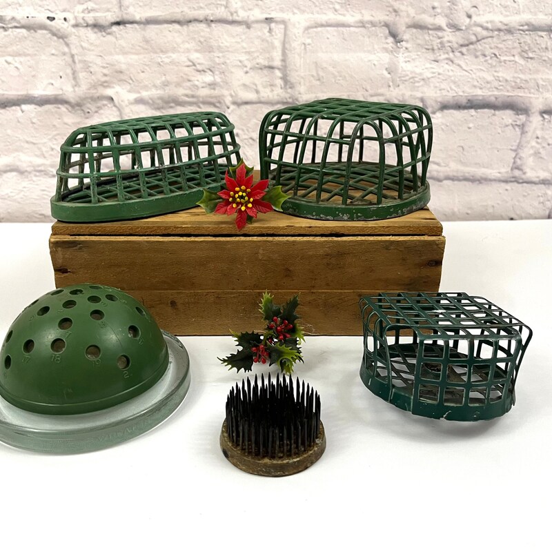 Metal Flower Frog - Etsy