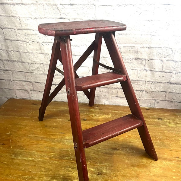 Vintage Step Stool - Etsy