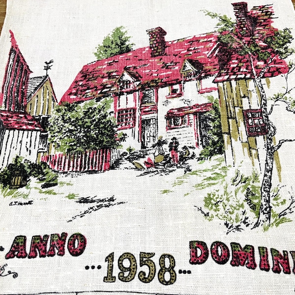 1958 Calendar - Etsy