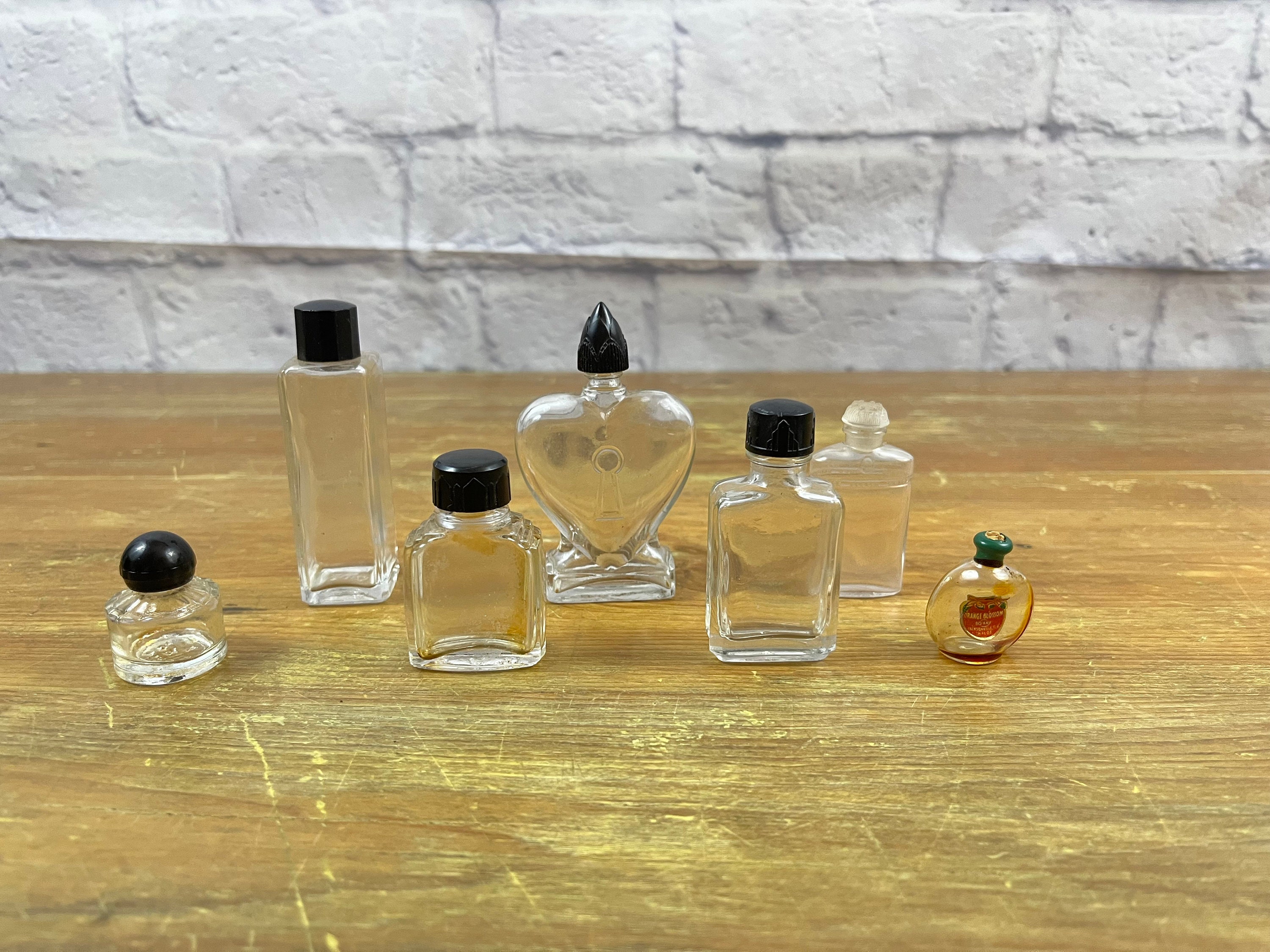 Vintage Mini Perfume Bottles Different Sizes and Shapes Sold in Sets - Etsy