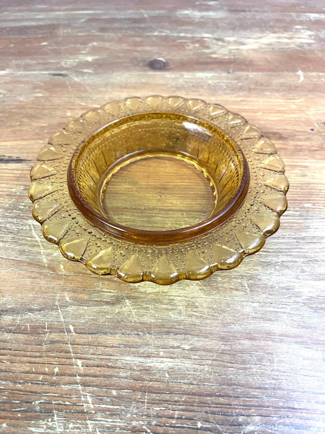 Vintage Kemple Wheaton Amber Bowl Serving Bowl Fall Colors Thanksgiving ...
