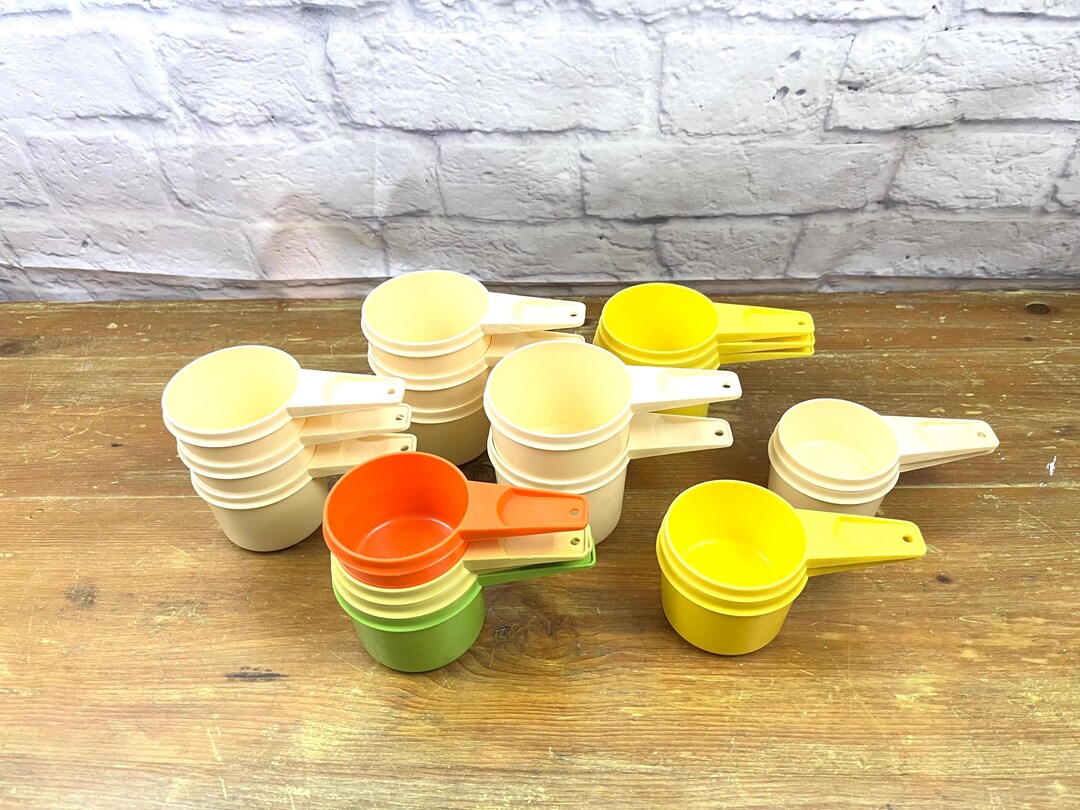 Vintage Tupperware Measuring Cups Sold Singly See Drop Down Menu for ...