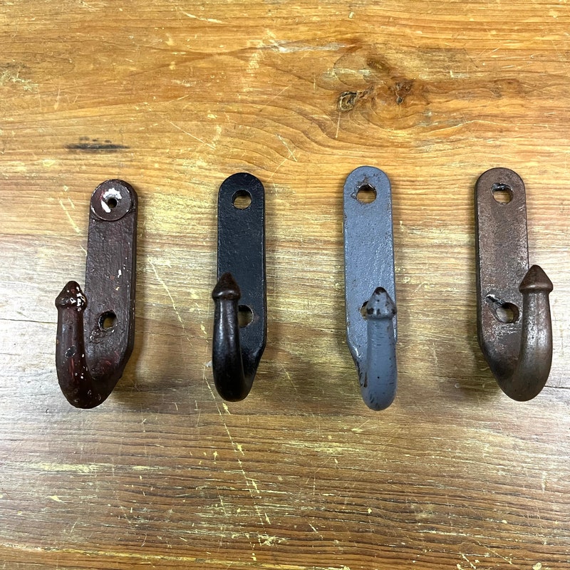 Wrought Iron Hooks - Etsy