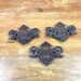Vintage Set of 3 Bail Drawer Pulls Dresser Pulls Bureau Drawer Pulls ...