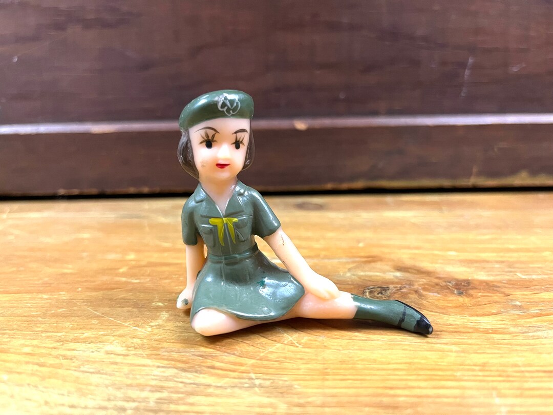 Mid Century 1950s Girl Scout Cake Topper Brownie Cake Topper Gift for ...