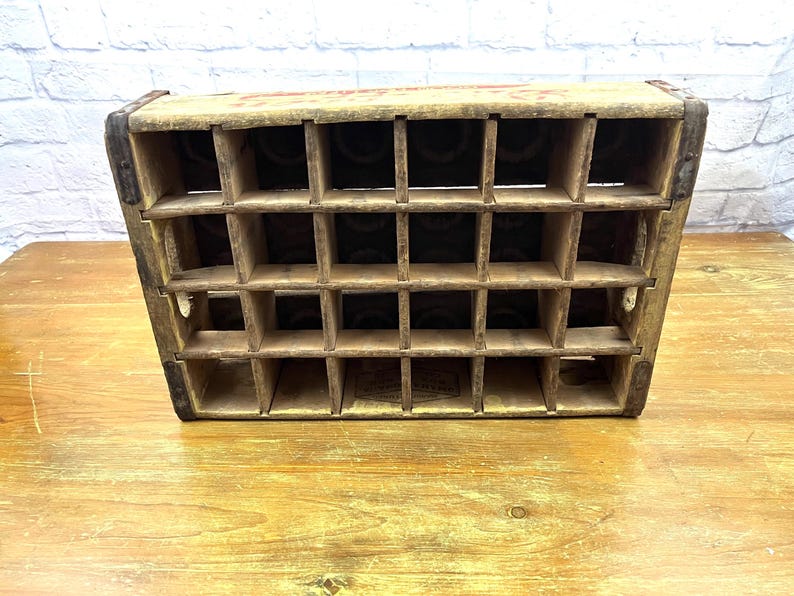 Vintage Rare 1940s Wood Dr Pepper Crate "good for Life" Slogan ...