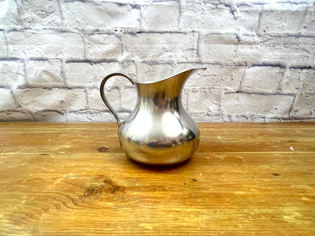 Vintage Royal Holland Pewter Water Pitcher Daalderop ***imperfect - Etsy