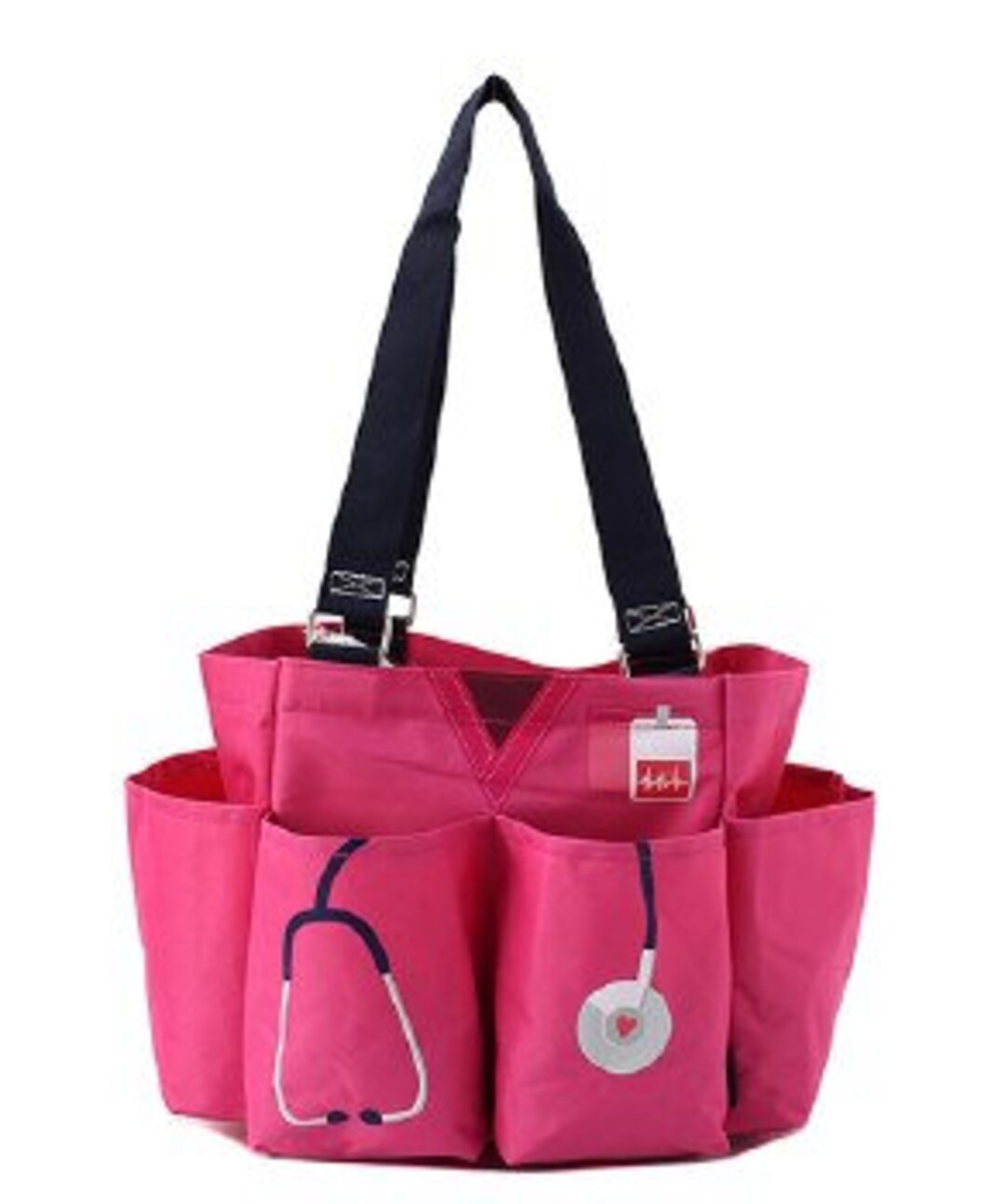 Canvas Nurse Caddy Utility Tote Bag With Free Monogram - Etsy
