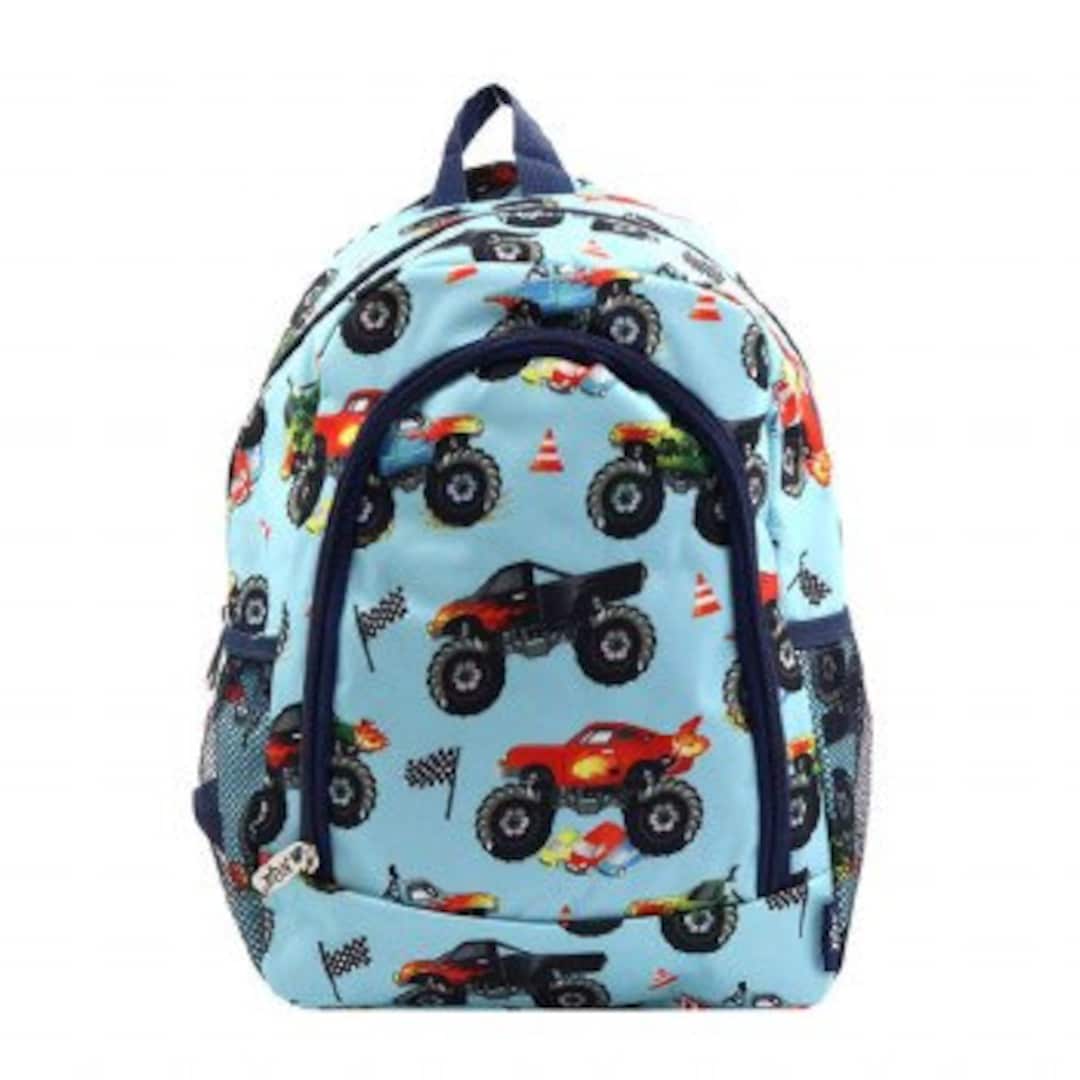 Canvas Monster Truck Backpack - Etsy