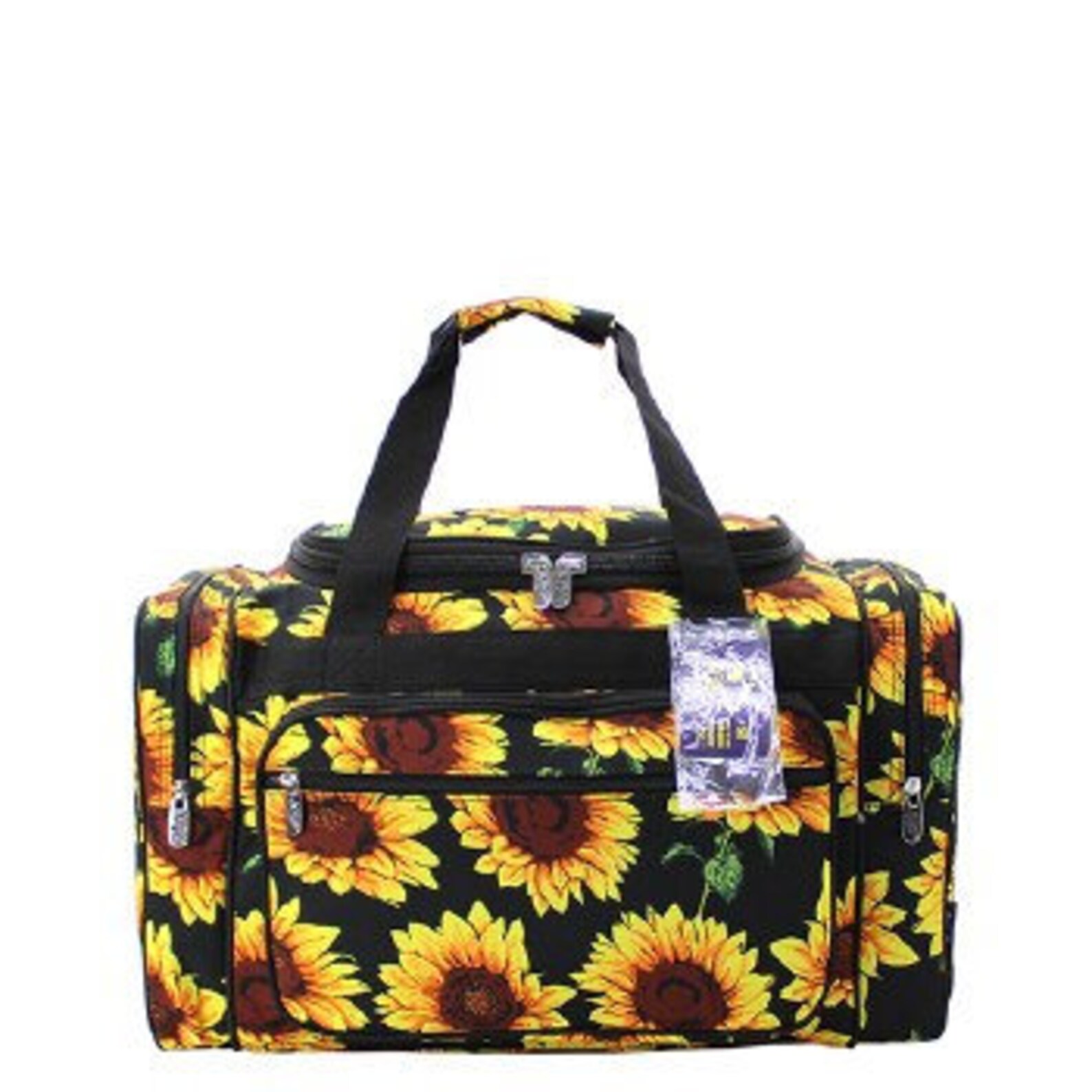 Canvas 20 Sunflower Print Duffel Bag With Free Monogram - Etsy