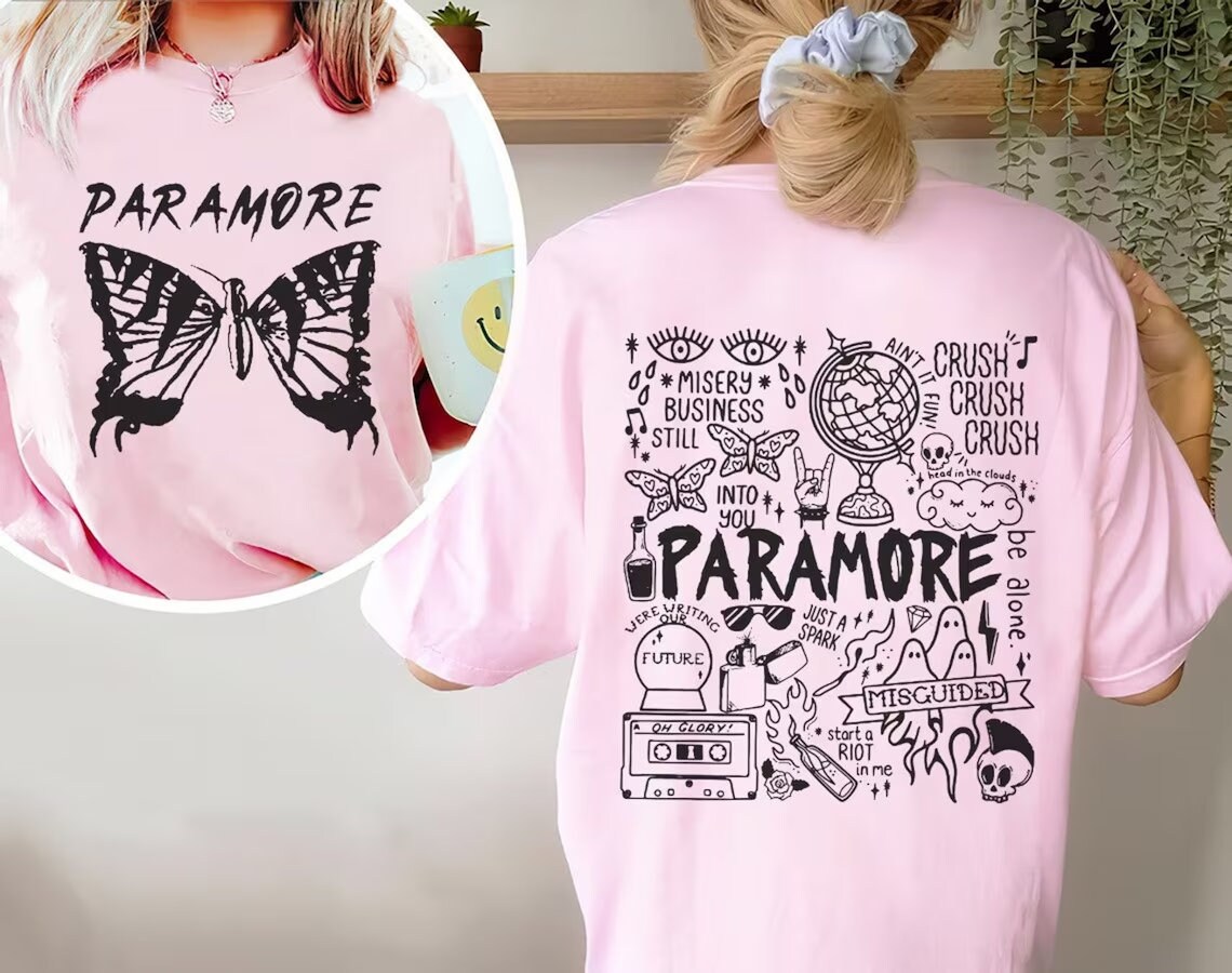 Vintage Paramore Tattoo Unisex Shirt, Paramore Merch sold by Kaili ...
