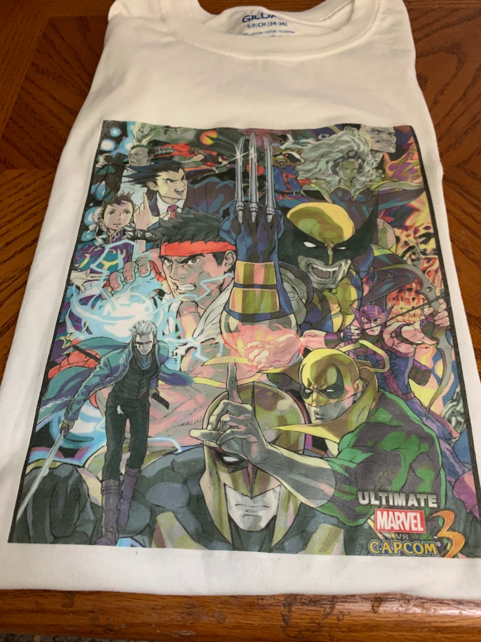 Marvel Vs. CAPCOM 3 Characters Shirt - Etsy