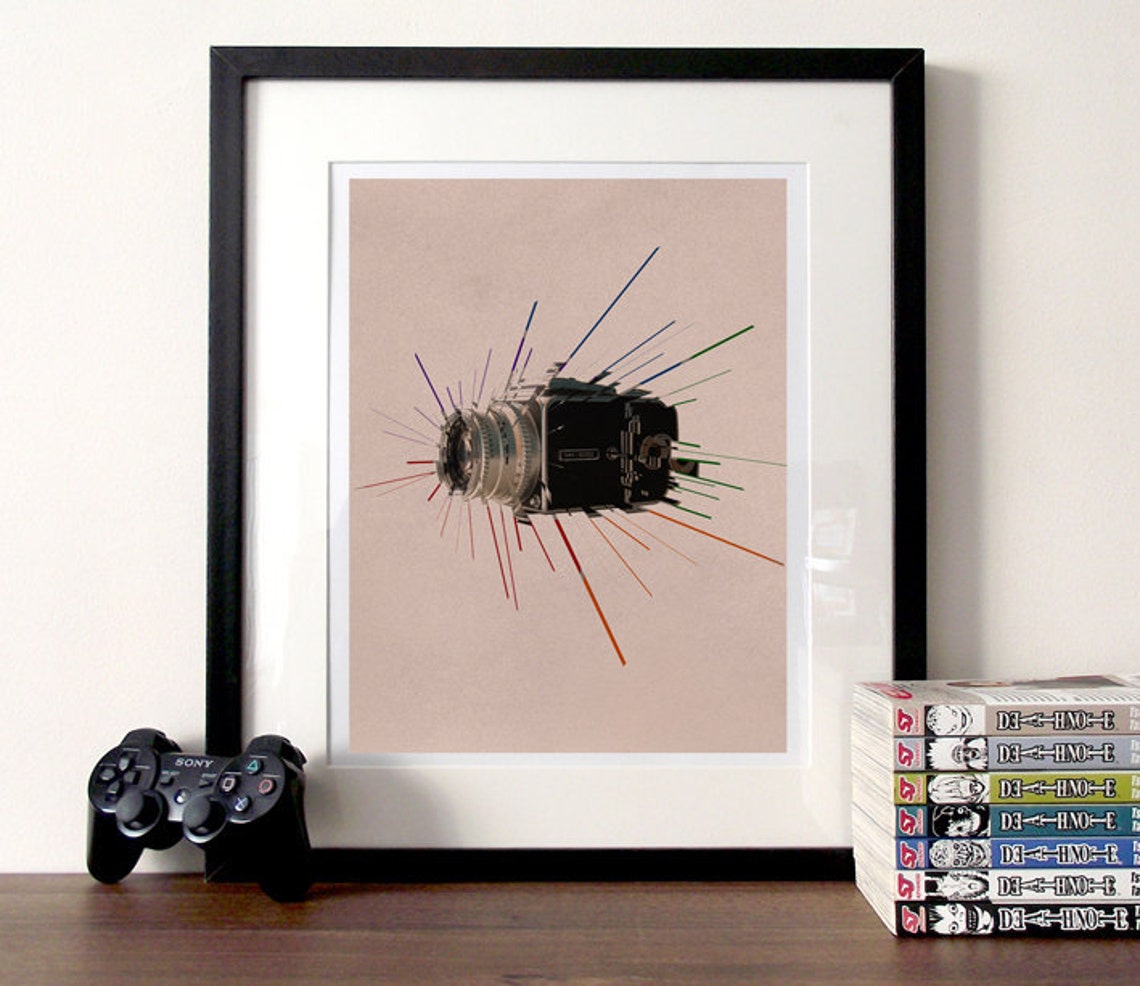 Camera Print Print Camera Photo Photography Art Camera | Etsy