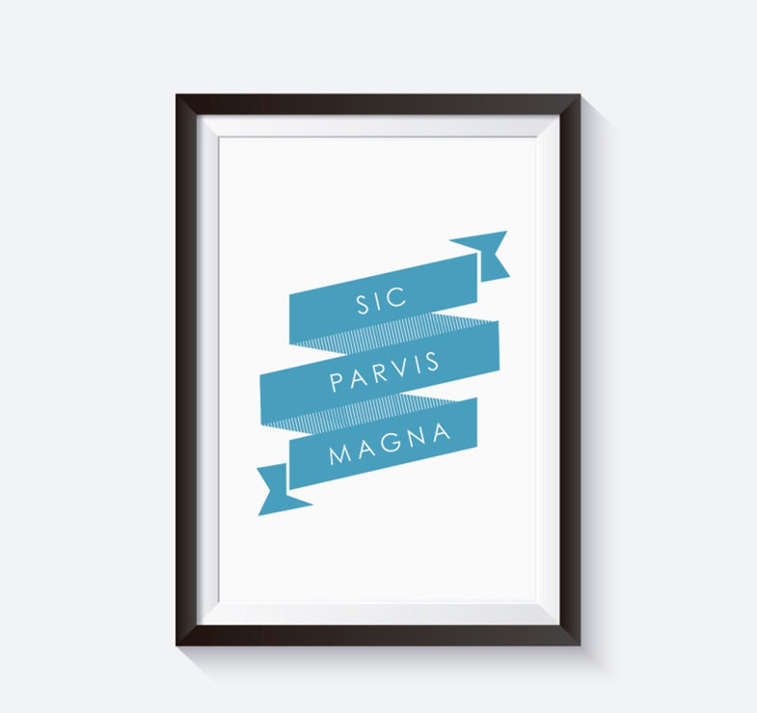 Sic Parvis Magna, Inspirational Quote, Gaming Quote, Uncharted, Ps3 ...