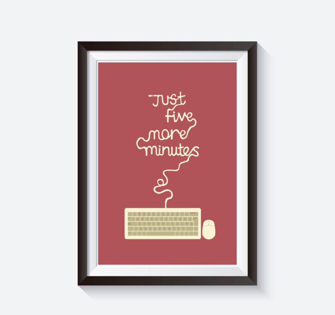 Gaming Print, Pc Gaming, Five More Minutes, Video Games, Computer Art ...