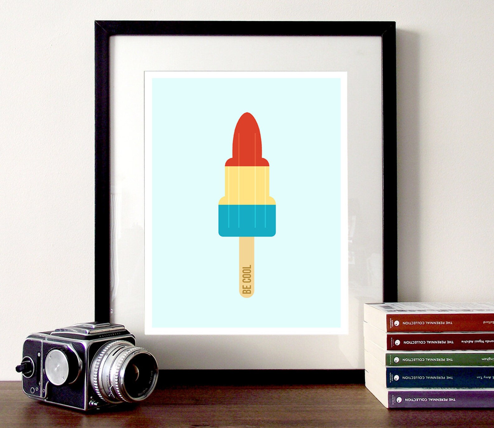 Ice Cream Illustration Rocket Popsicle Illustration Summer - Etsy