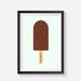 Ice Cream Illustration, Chocolate Illustration, Ice Cream Print, Ice ...
